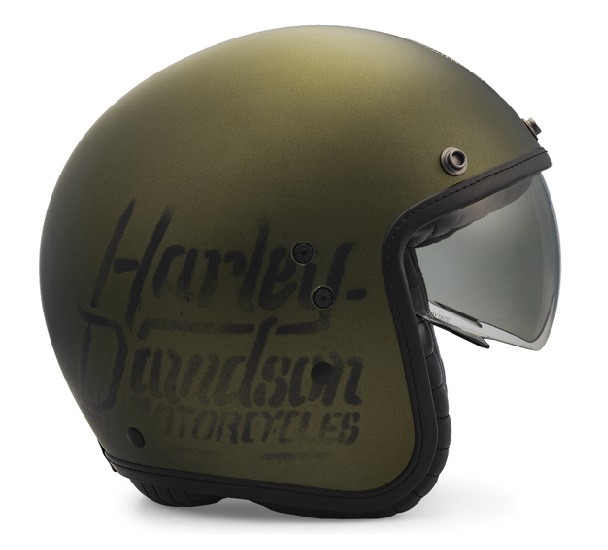 Kask 3/4 Surplus Green Harley-Davidson Harley-Davidson Rzeszów