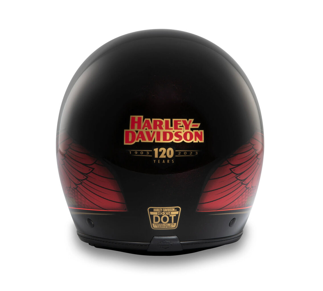 Kask 3/4 rocznicowy 120TH Anniversary Eagle Harley-Davidson Harley ...